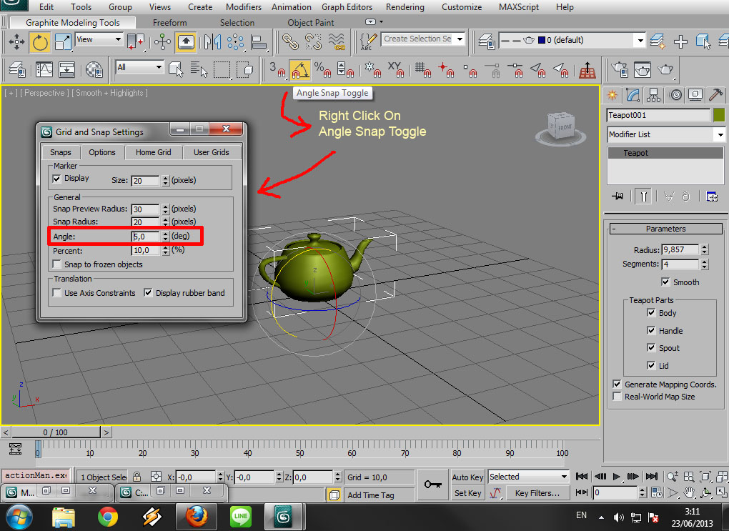 angle snap toggle | ScriptSpot