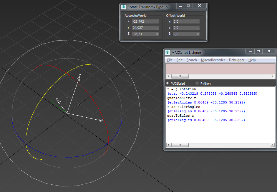 How to get an objects world rotation in Euler X Y Z coordinates, so it ... How to get an objects world rotation in Euler X Y Z coordinates, so it ...