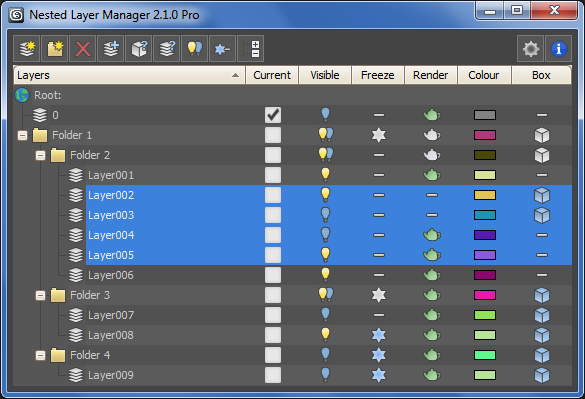 Nested Layer Manager 2 For 3ds Max | ScriptSpot