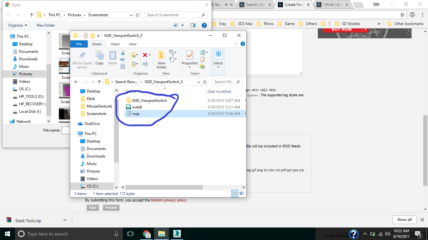 mzp error | ScriptSpot