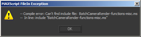 Batch Camera Render | ScriptSpot