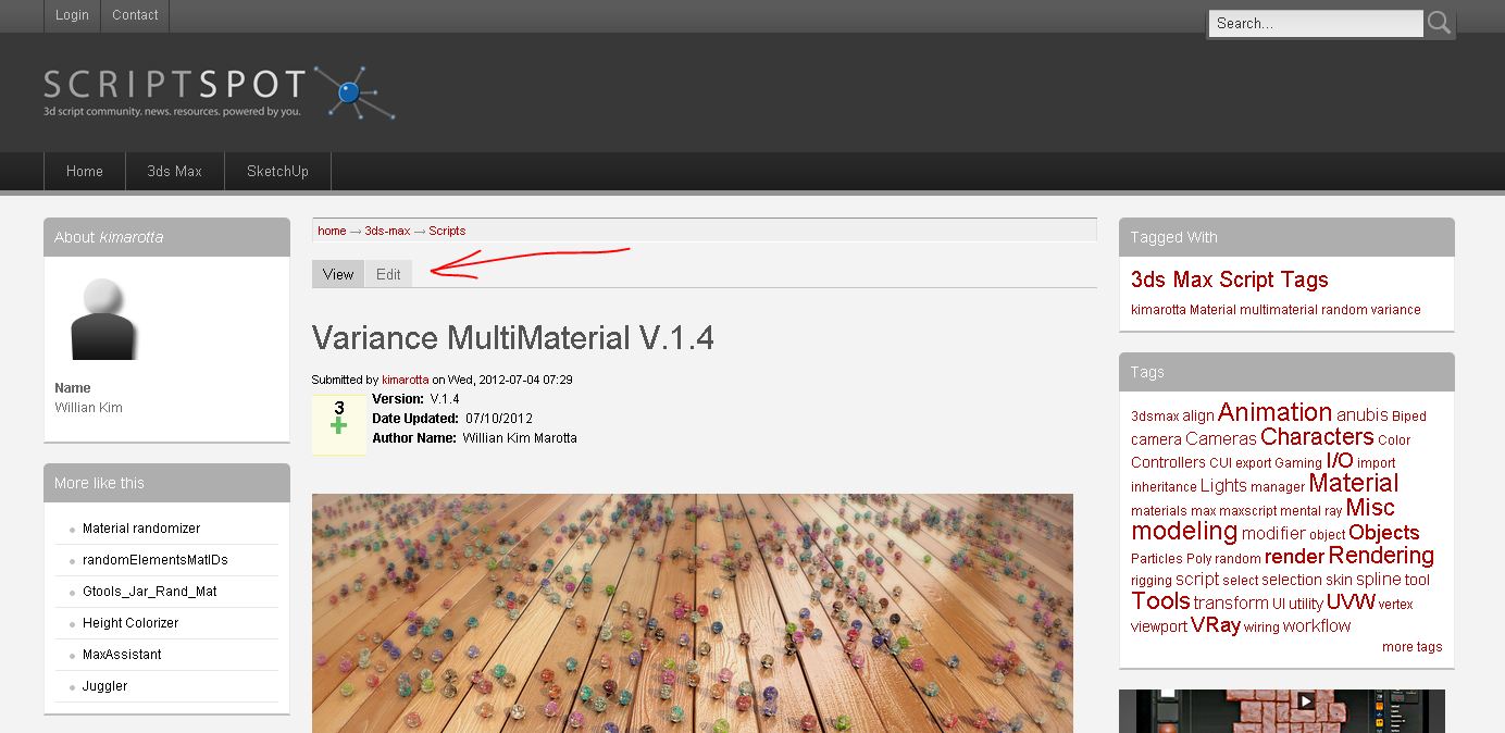 How do I Update a script post? | ScriptSpot