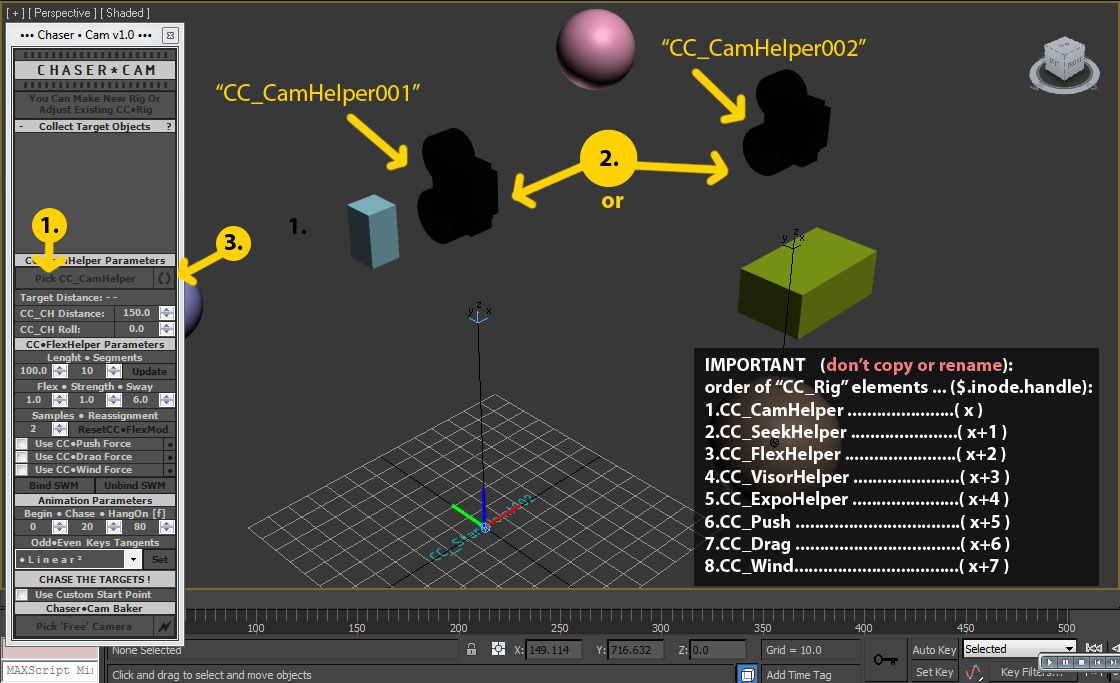 3inCamPack: CHASER•CAM | ScriptSpot