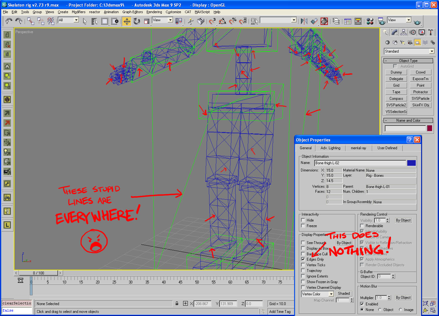 Stuck in "Edges Only" mode! | ScriptSpot