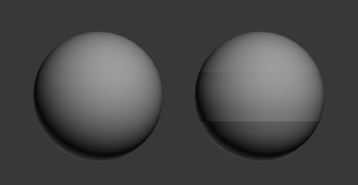 Create parts of an Object but keep normals | ScriptSpot