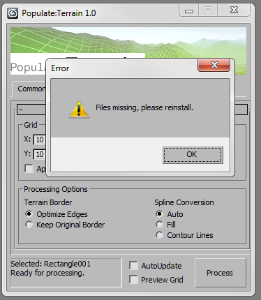 Populate:Terrain | ScriptSpot