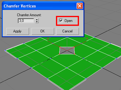 cut hole around vertex | ScriptSpot
