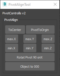 PivotAlignTool V2.0 | ScriptSpot