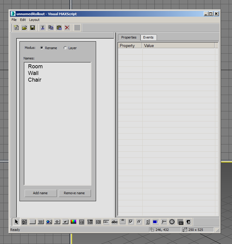 Fast renamer and create new layer | ScriptSpot