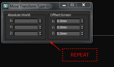Repeat last transform | ScriptSpot