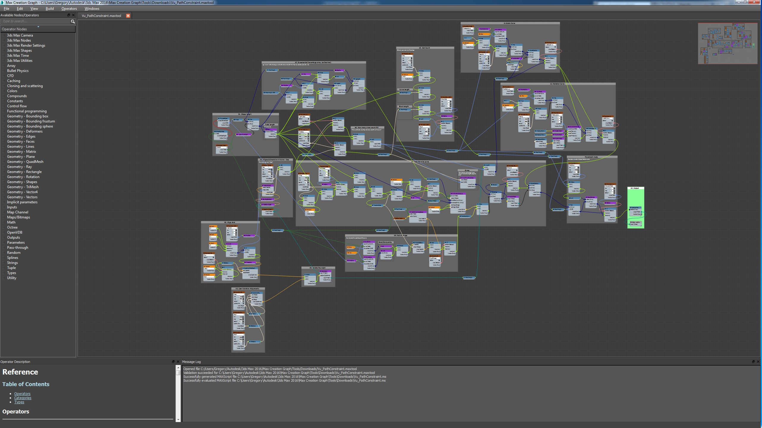 MCG Path Constraint a.k.a IncrCloneOnCurve | ScriptSpot