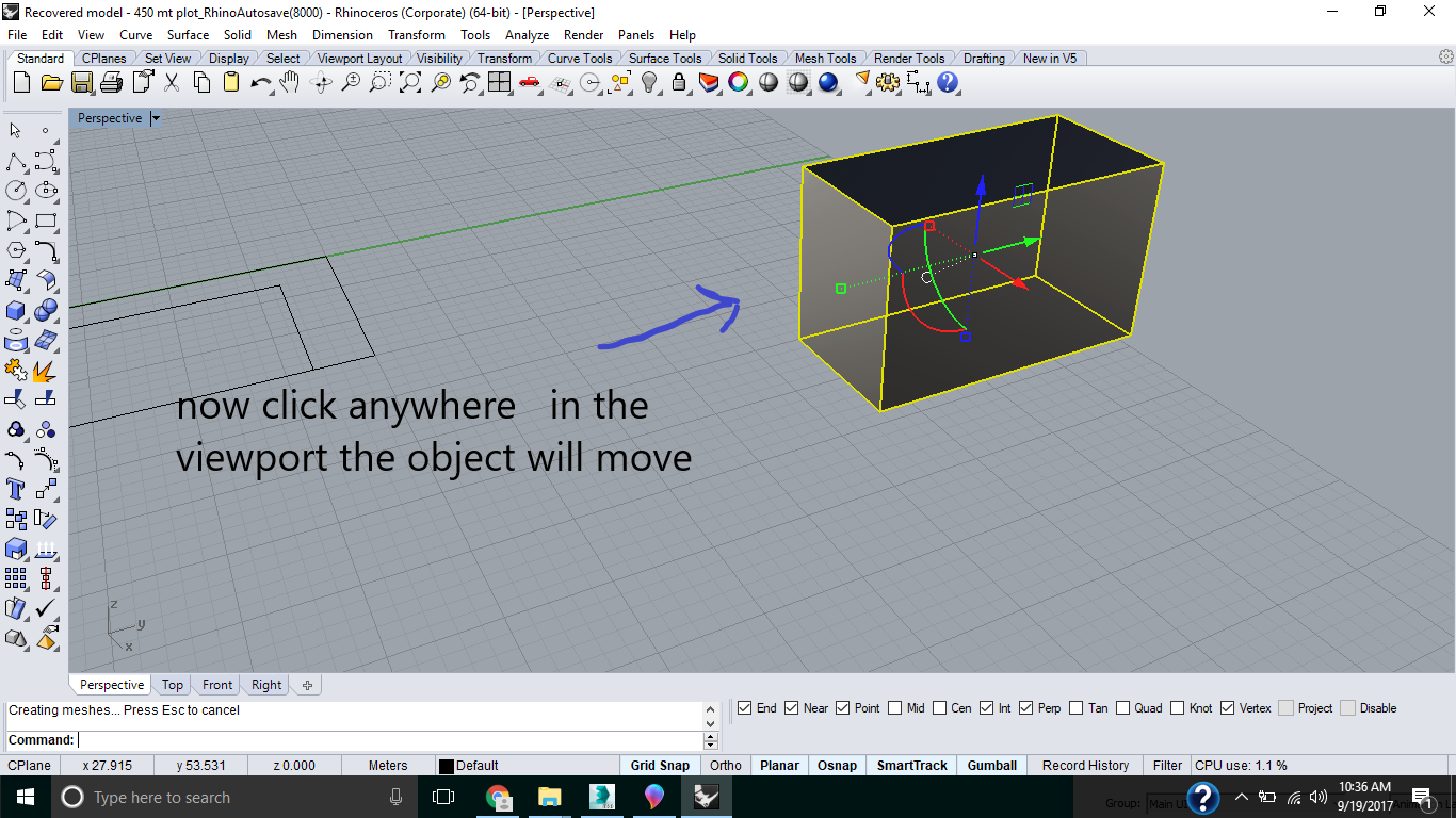 Move Transform Offset like in rhino | ScriptSpot