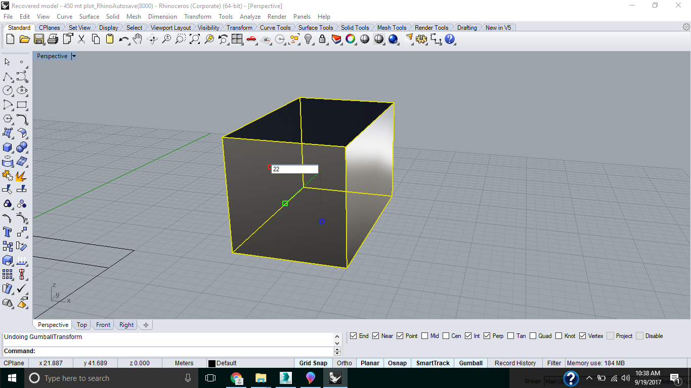 Move Transform Offset like in rhino | ScriptSpot