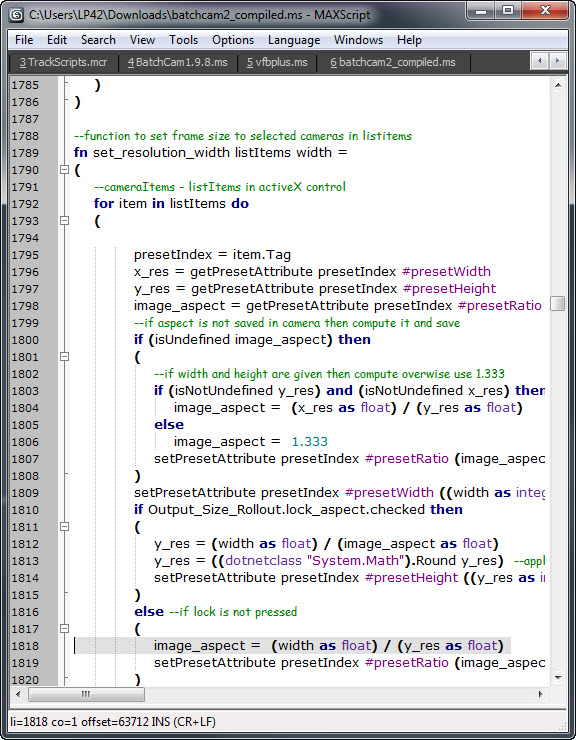 Batch Camera Render 2 | ScriptSpot