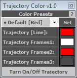 Trajectory Color | ScriptSpot