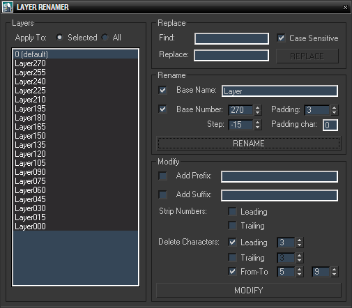 Layer Renamer ScriptSpot