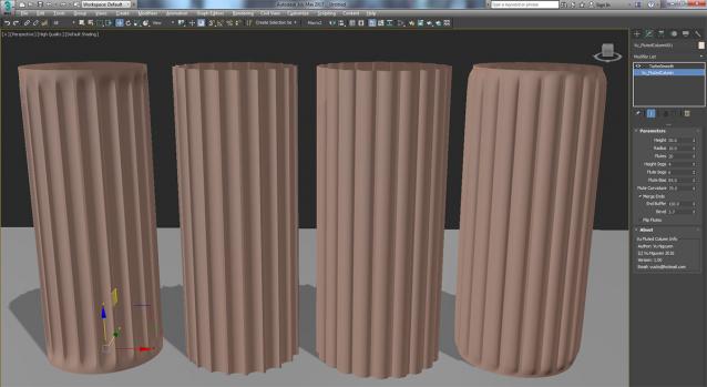 MCG Fluted Column | ScriptSpot