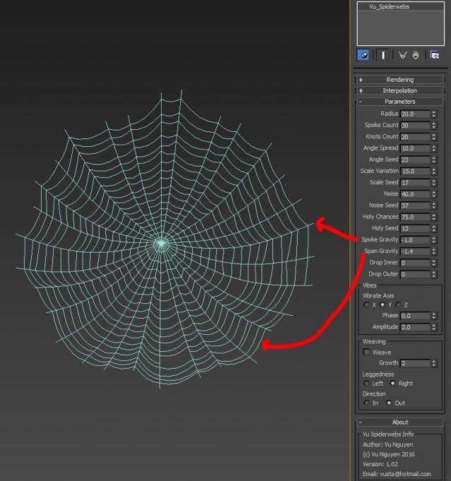 MCG Spiderwebs | ScriptSpot