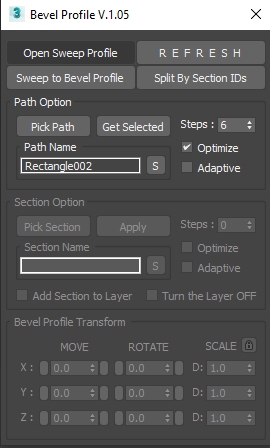 Bevel Profile | ScriptSpot
