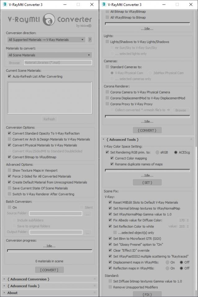 V-RayMtl Converter | ScriptSpot