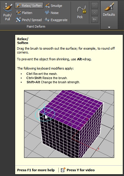 How to "Relax" while preserving the volume... | ScriptSpot
