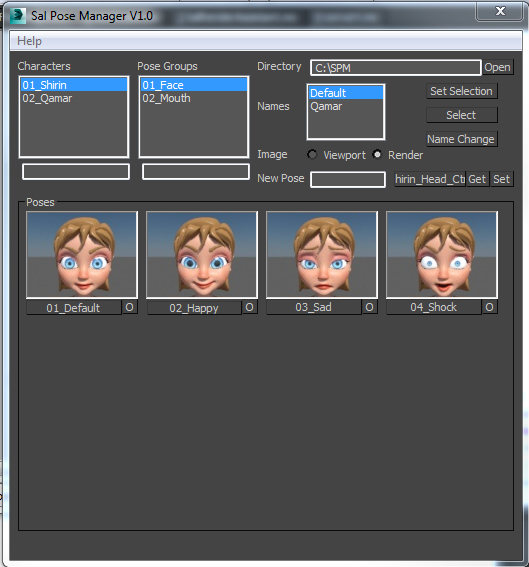 Sal Pose Manager | ScriptSpot