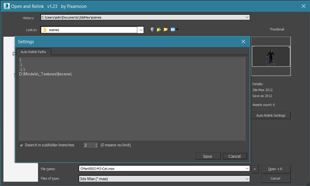 Open / Relink | ScriptSpot