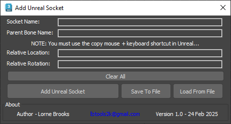 Add Unreal Socket | ScriptSpot