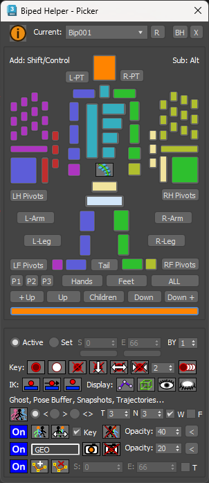 Biped Helper + Picker | ScriptSpot