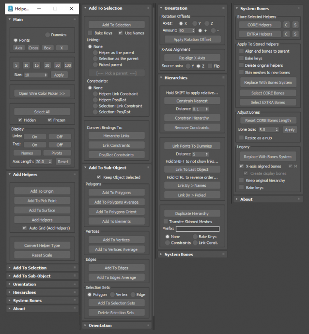 Helper Manager | ScriptSpot