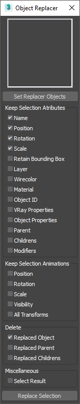 Object Replacer Scriptspot